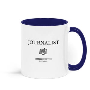 Personalised Journalist Mug, Future Journalist Gift, Journalist in ...