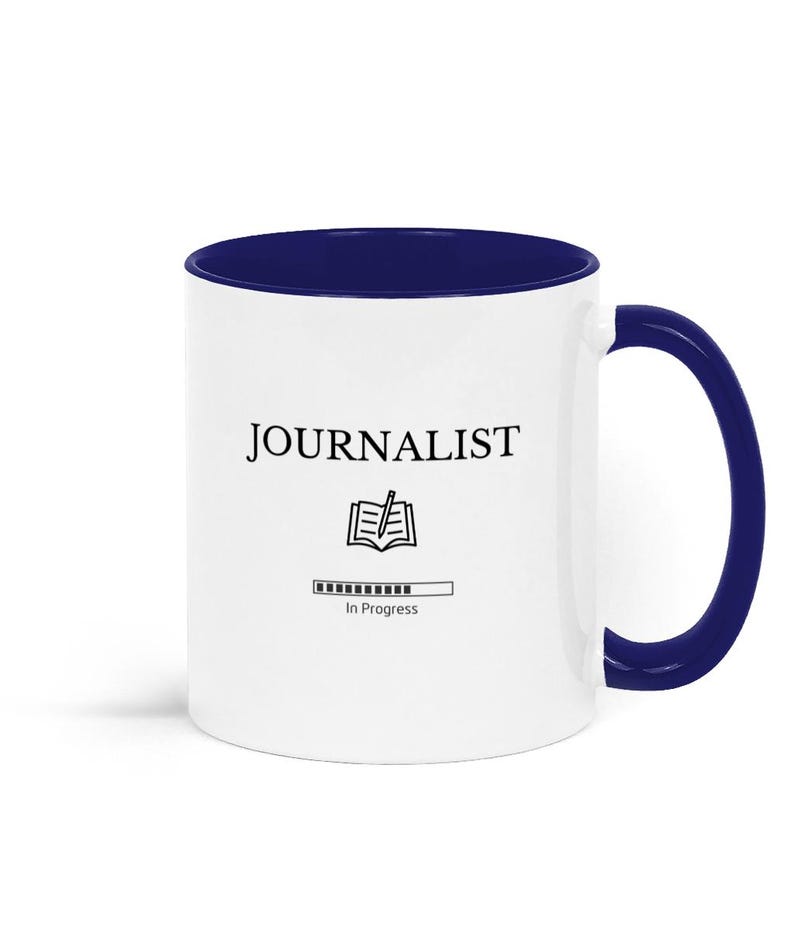 Personalised Journalist Mug, Future Journalist Gift, Journalist in ...