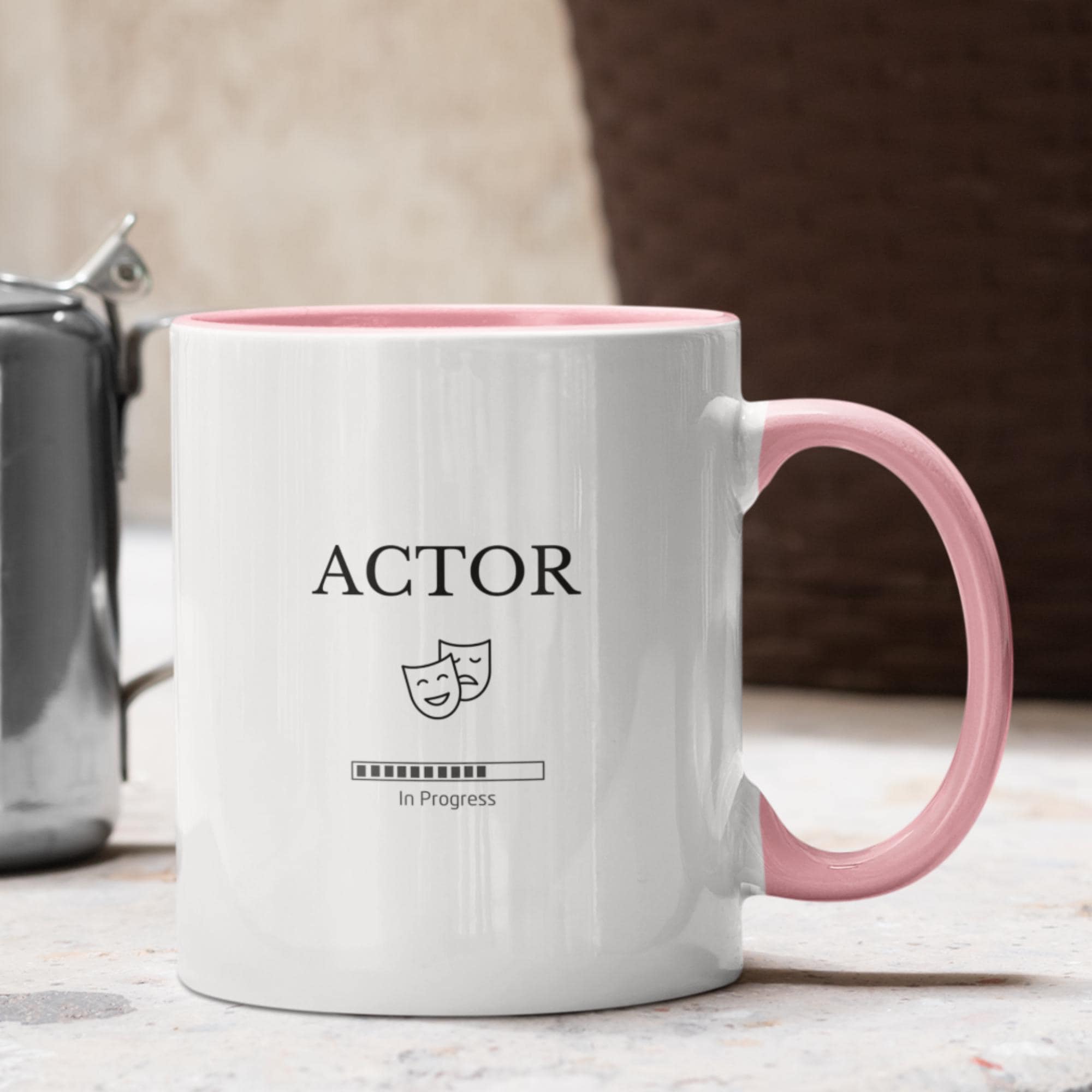 Personalised Actor Mug, Funny Future Actor Gift, Actor in Progress Mug ...