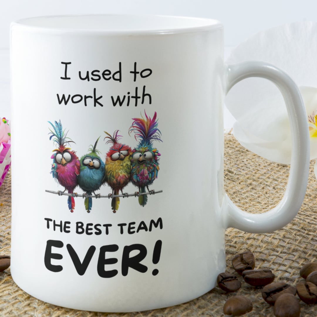 I Used to Work With the Best Team Ever Mug, Leaving Gifts, Retirement ...