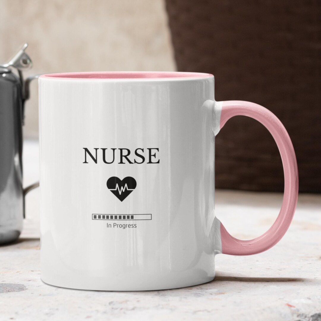 Personalised Nurse Mug, Funny Future Nurse Gift, Nurse in Progress Mug ...