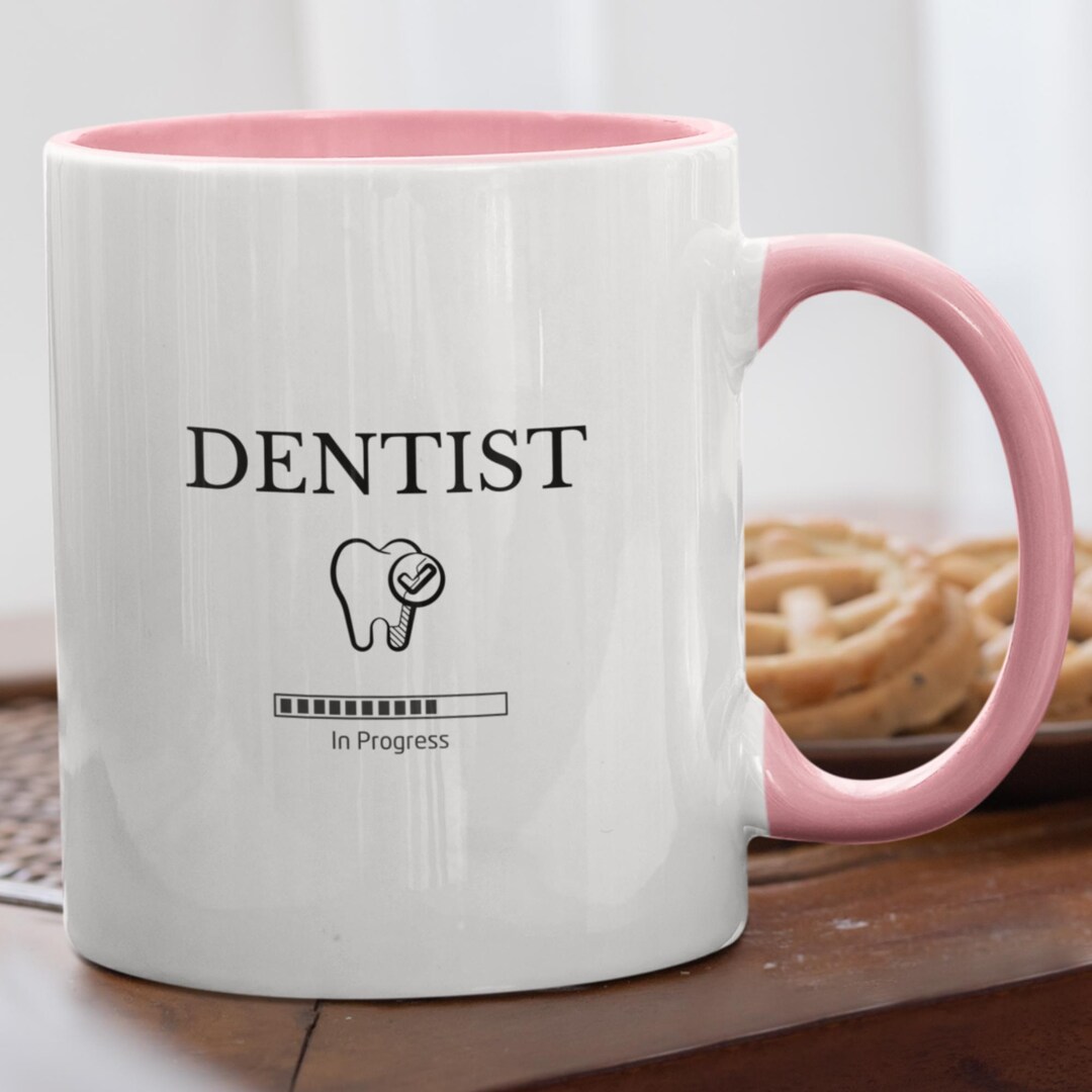 Personalised Dentist Mug, Funny Future Dentist Gift, Dentist in ...