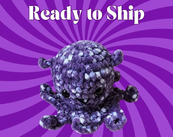 Purple Dumbo Octopus Plush - Etsy