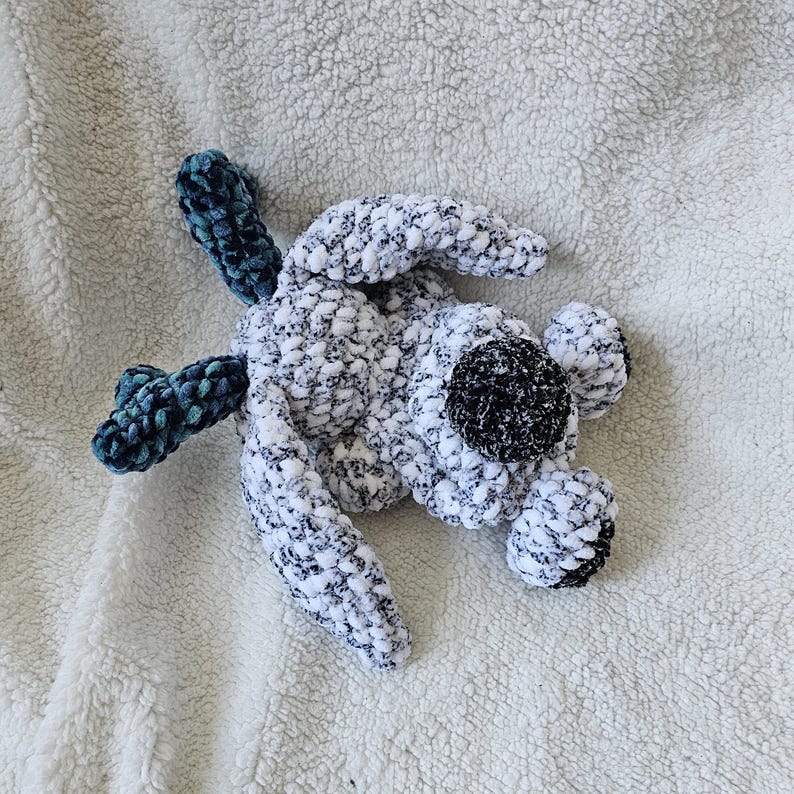 Black and White Jackalope Plush - Etsy