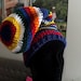Multi Colored Slouchy/ Flop Over Beanie - Etsy
