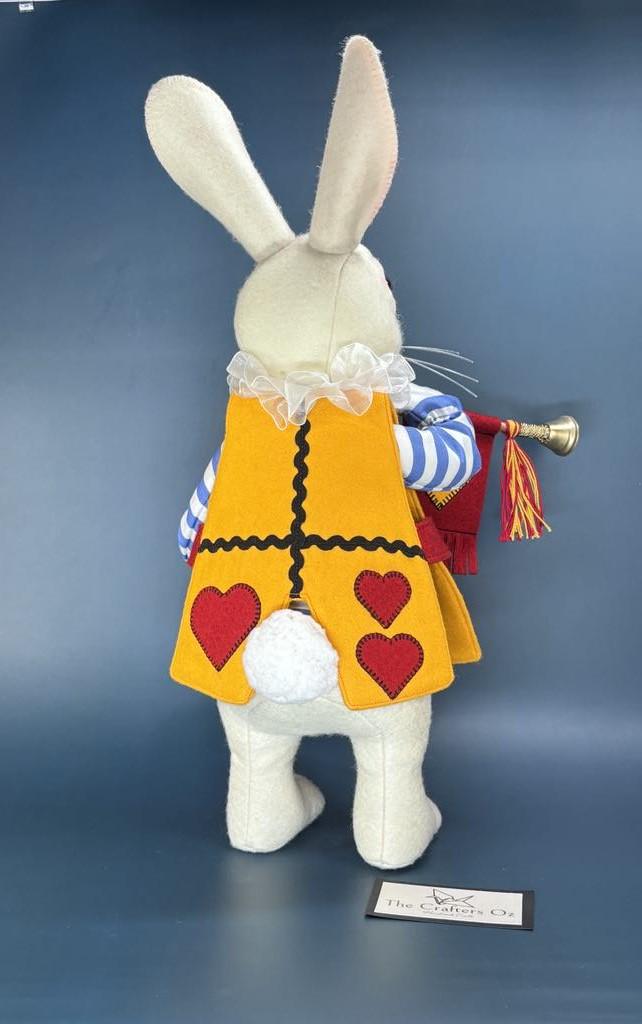 White Rabbit- Alice in Wonderland - MADE TO ORDER - Keepsake, Handmade ...