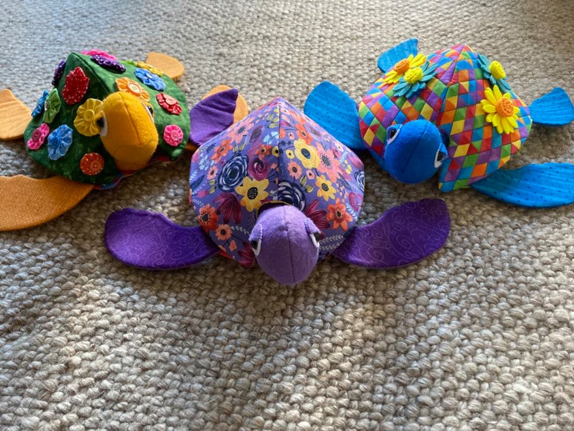 Stunning Handmade Turtle Teddy, Heirloom, Keepsake, Gift Soft Toy - Etsy