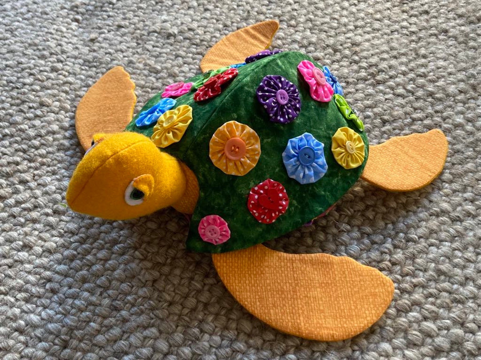 Stunning Handmade Turtle Teddy, Heirloom, Keepsake, Gift Soft Toy - Etsy