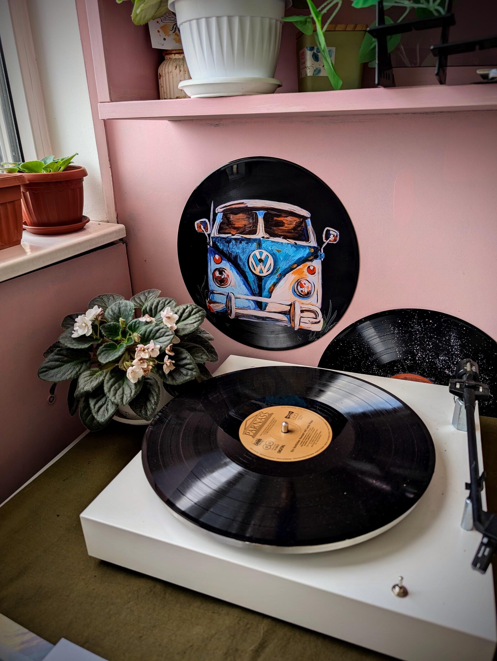 VW Bus Vinyl Record Wall Decor - Unique Gift for Friends & Home Decor ...