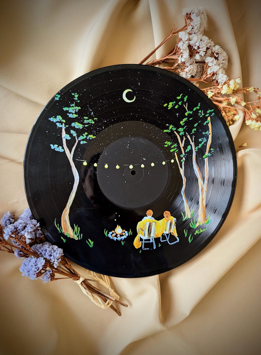 Vinyl Record Art Creation - Etsy