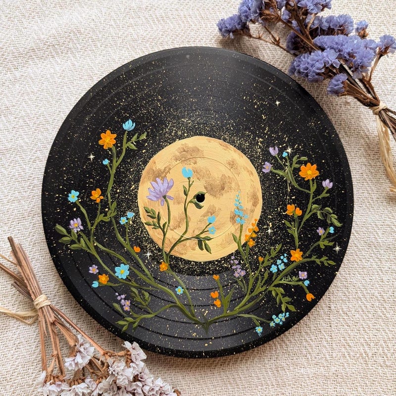 Vinyl Record Art - Etsy