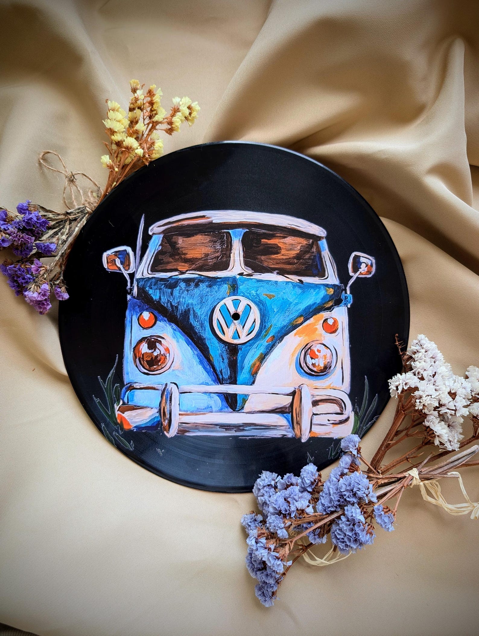 VW Bus Vinyl Record Wall Decor - Unique Gift for Friends & Home Decor ...