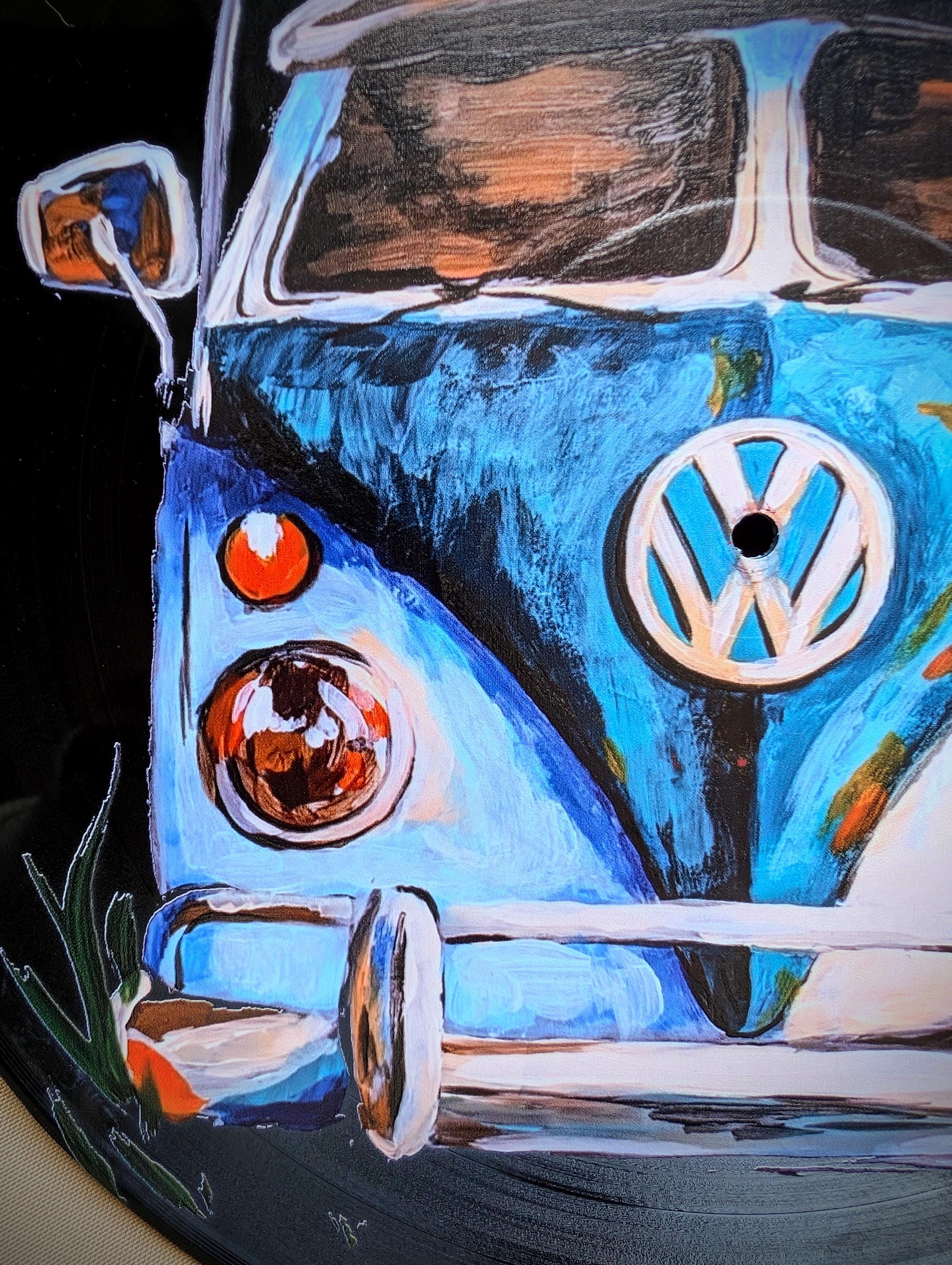 VW Bus Vinyl Record Wall Decor - Unique Gift for Friends & Home Decor ...