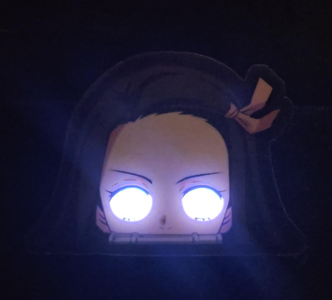 Nezuko LED Car DECAL - Etsy