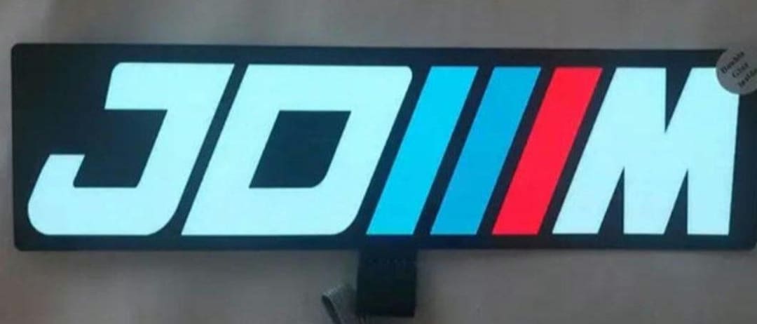 JDM LED Car DECAL - Etsy