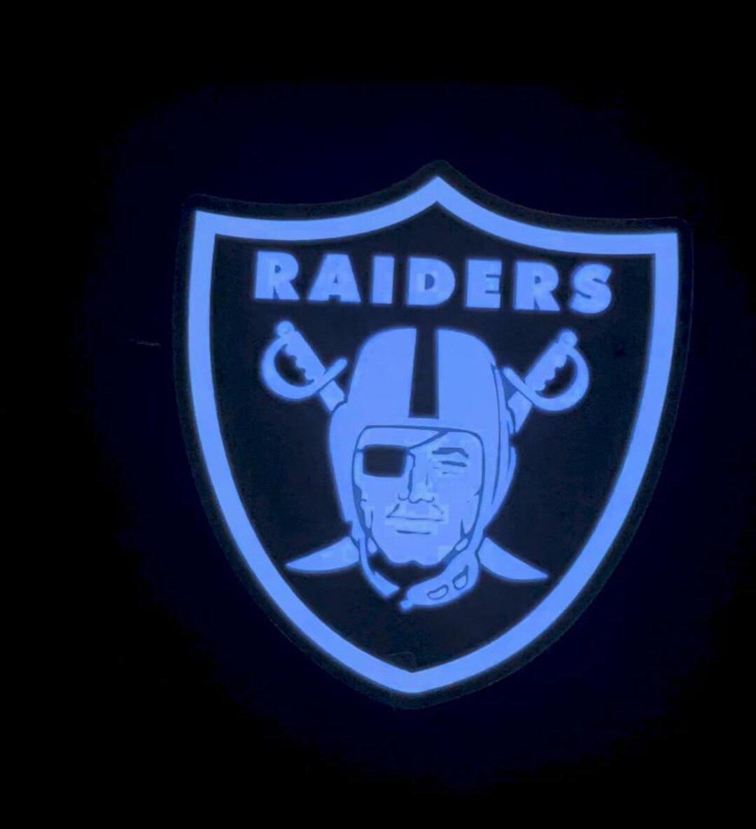 Raiders LED Car DECAL - Etsy