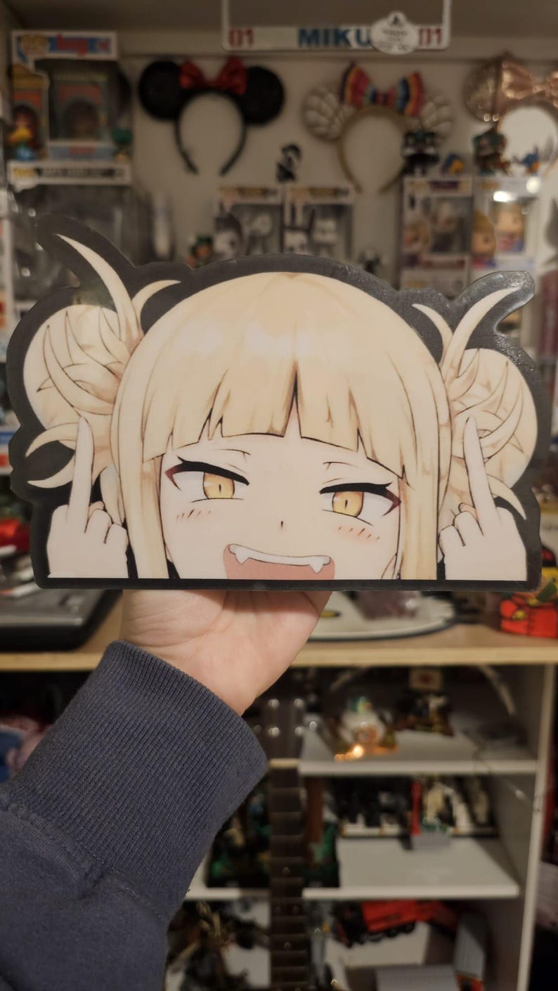 Toga My Hero Academia LED Car DECAL - Etsy