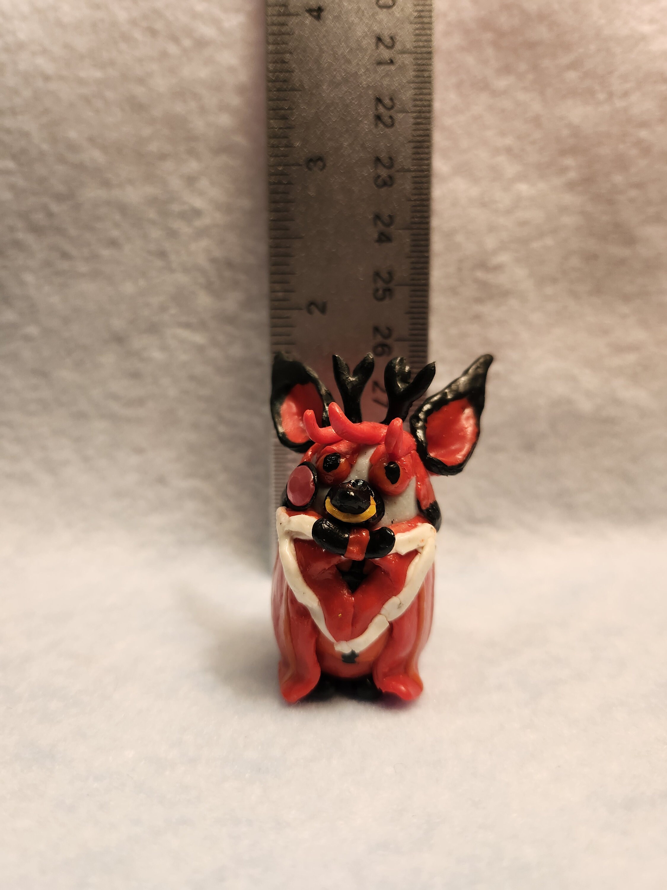Alastor Hazbin Hotel Themed Furby Figure - Etsy