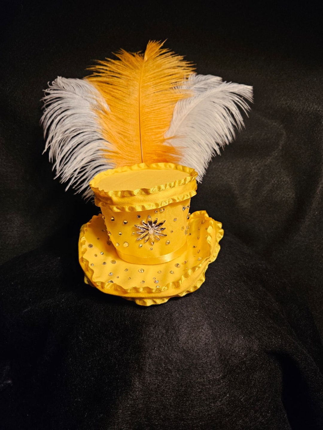 Yellow Top Hat - Etsy