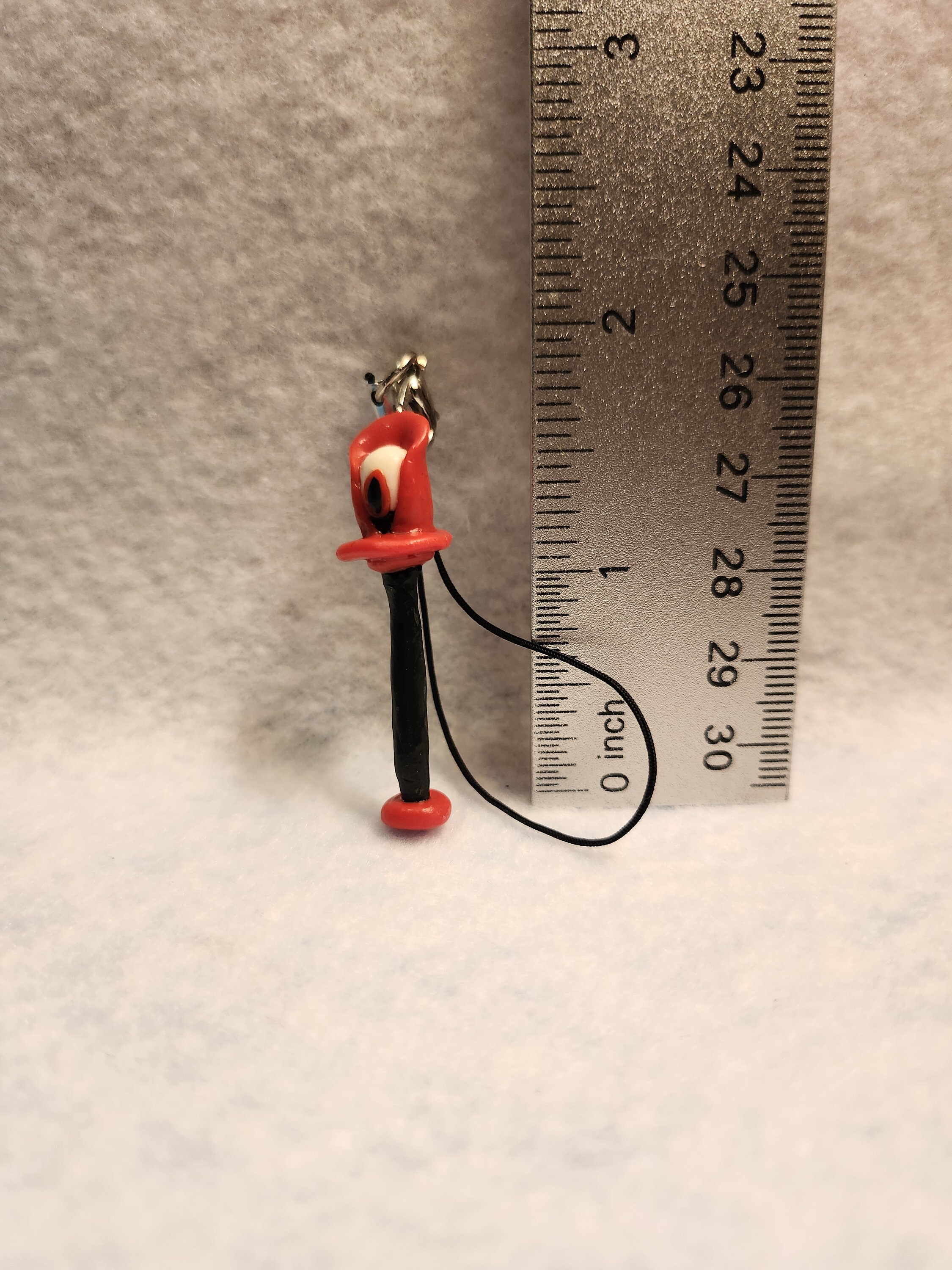 Alastor Cane Hazbin Hotel Inspired Keychain - Etsy