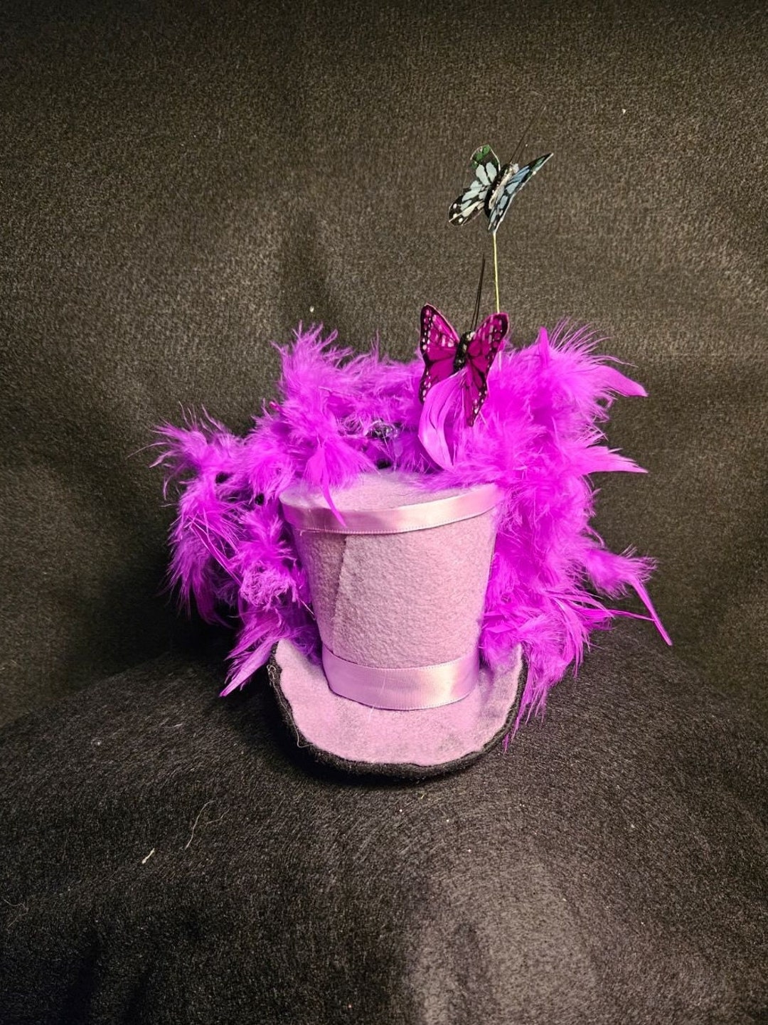 Purple Top Hat - Etsy