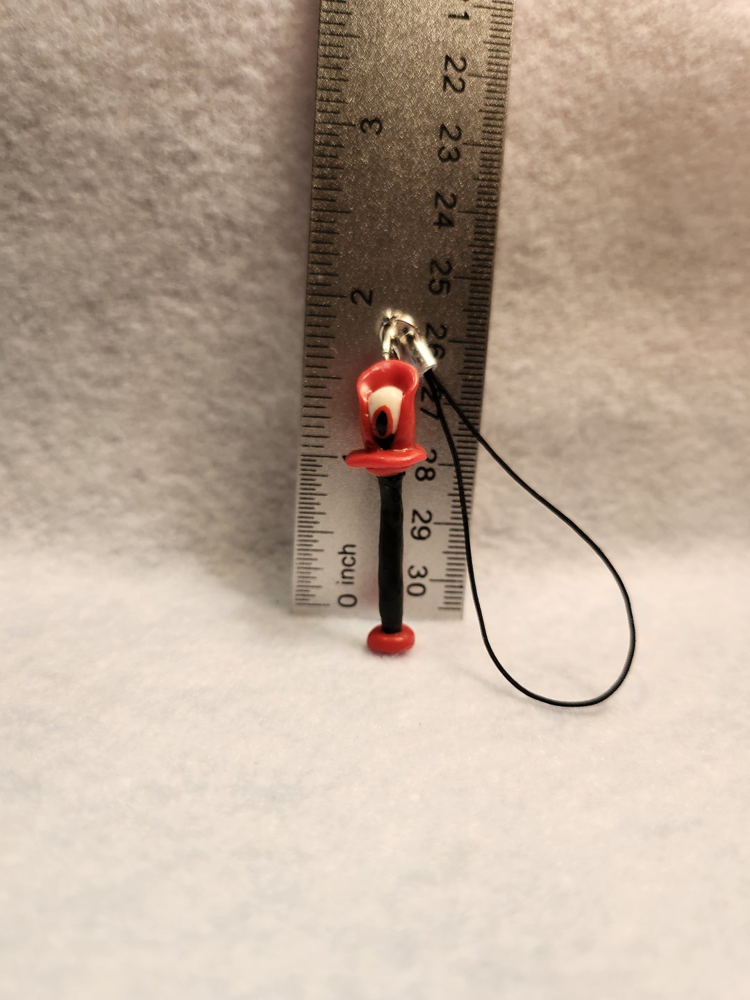 Alastor Cane Hazbin Hotel Inspired Keychain - Etsy