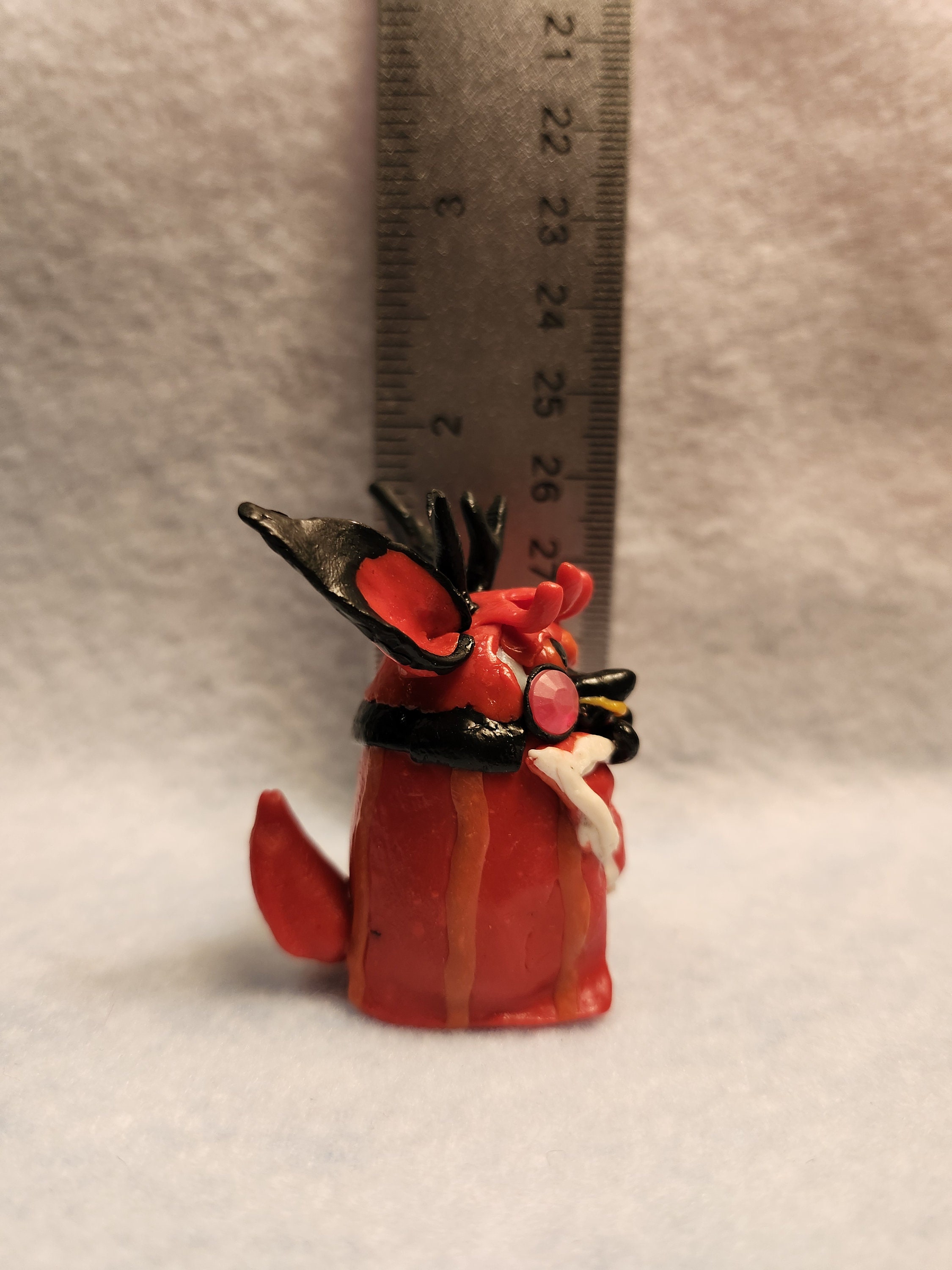 Alastor Hazbin Hotel Themed Furby Figure - Etsy