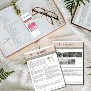 Obadiah Bible Study Guide: Summary, Notes, and Journal (digital ...