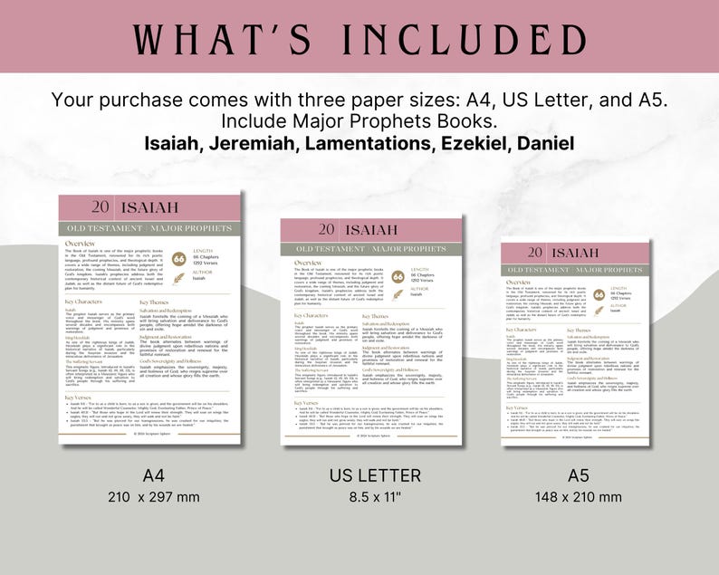 Major Prophets Bible Study Bundle: Old Testament Summary (digital ...