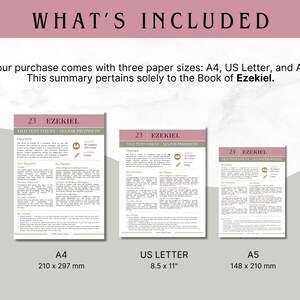 Bible Study Guide Template: Ezekiel Summary | Bible Study Notes ...