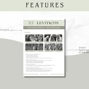Leviticus Bible Study Cheat Sheet: Old Testament Summary (digital ...