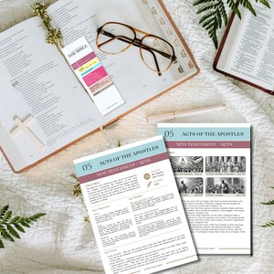 Acts of the Apostles Bible Study Cheat Sheet (digital Download) - Etsy
