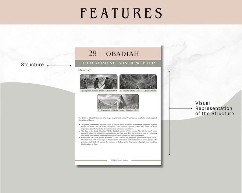 Obadiah Bible Study Guide: Summary, Notes, and Journal (digital ...
