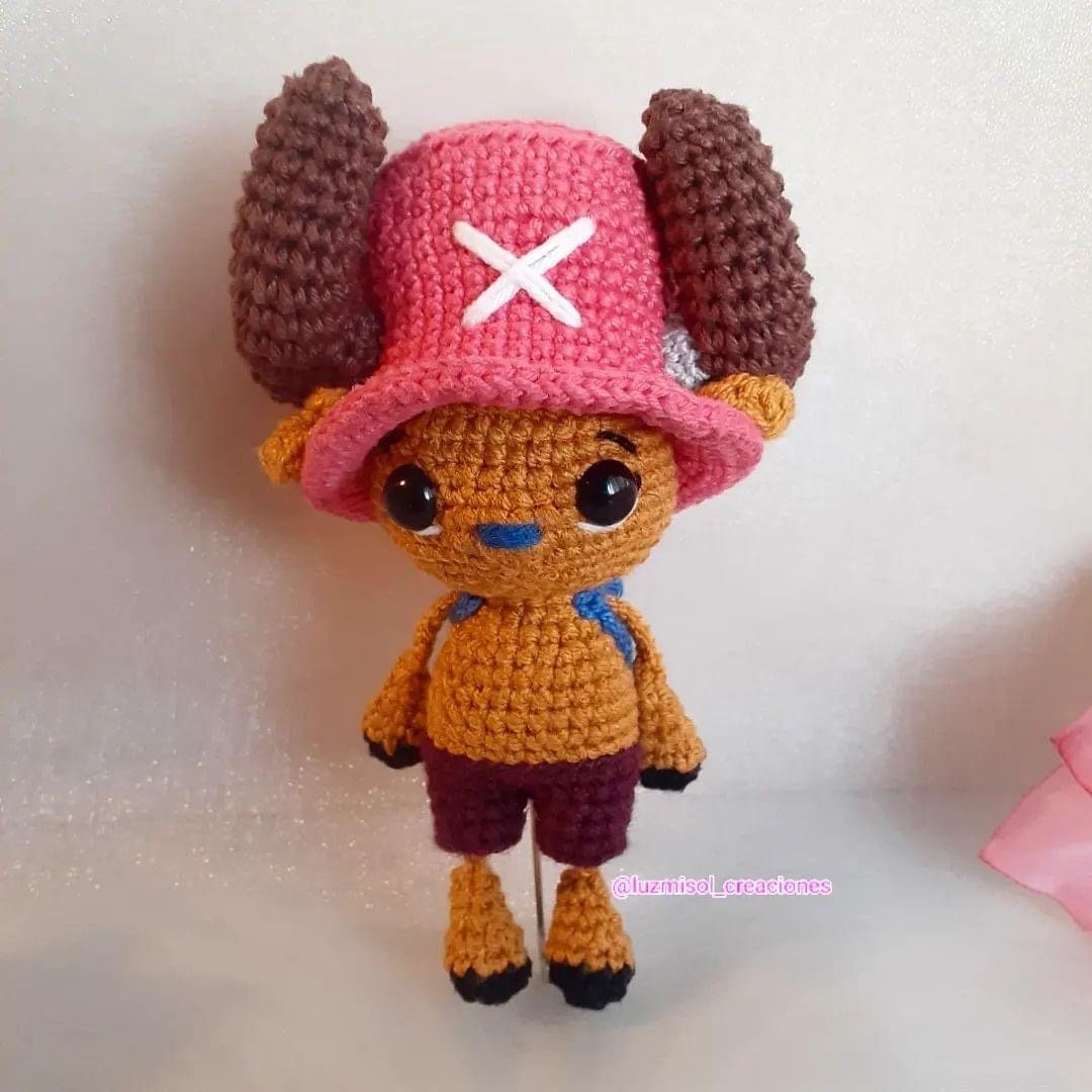 Chopper Amigurumi De Una Pieza - Etsy