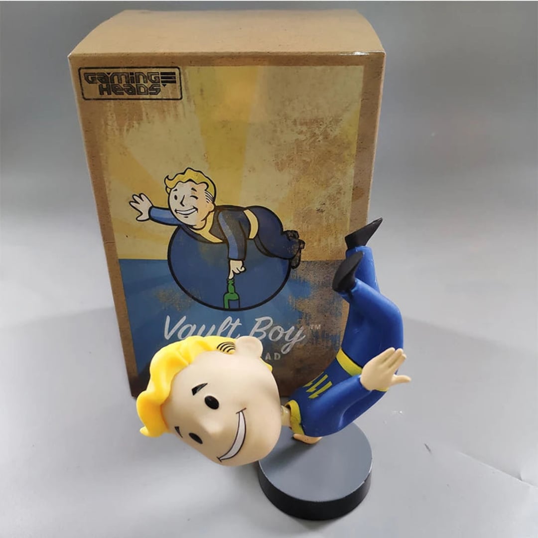 Fallout Vault Boy Bobblehead Figurines Based on the In-game ...
