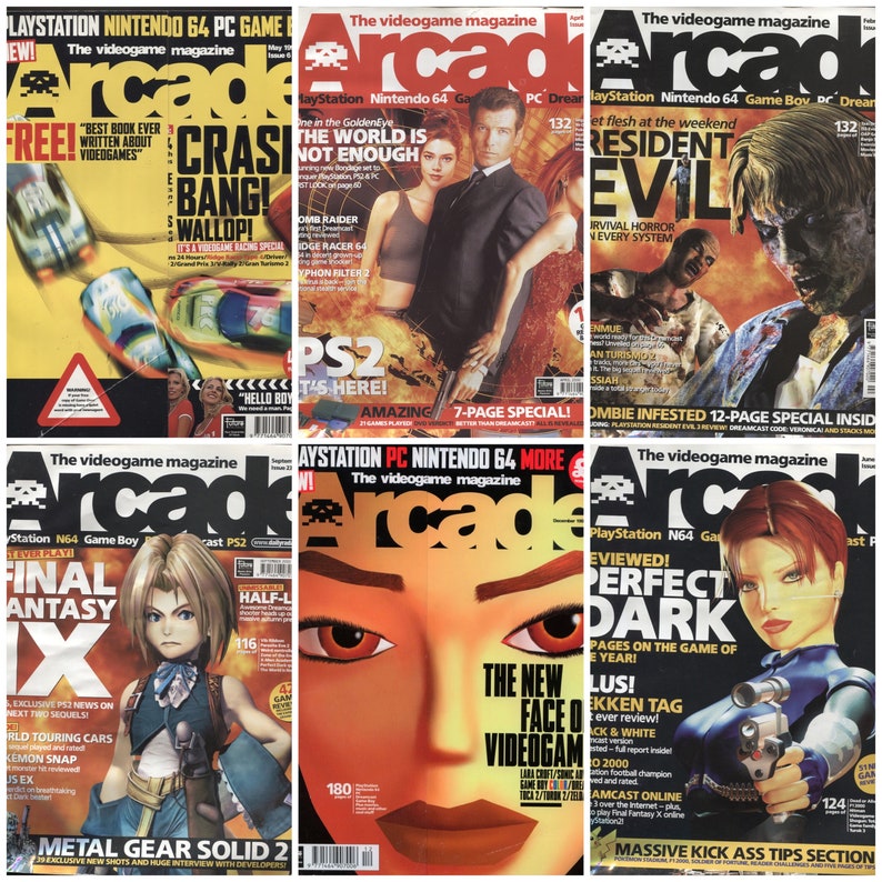 Complete Arcade Magazine (issues 1-24) + Bonus CD. PDF. - Etsy