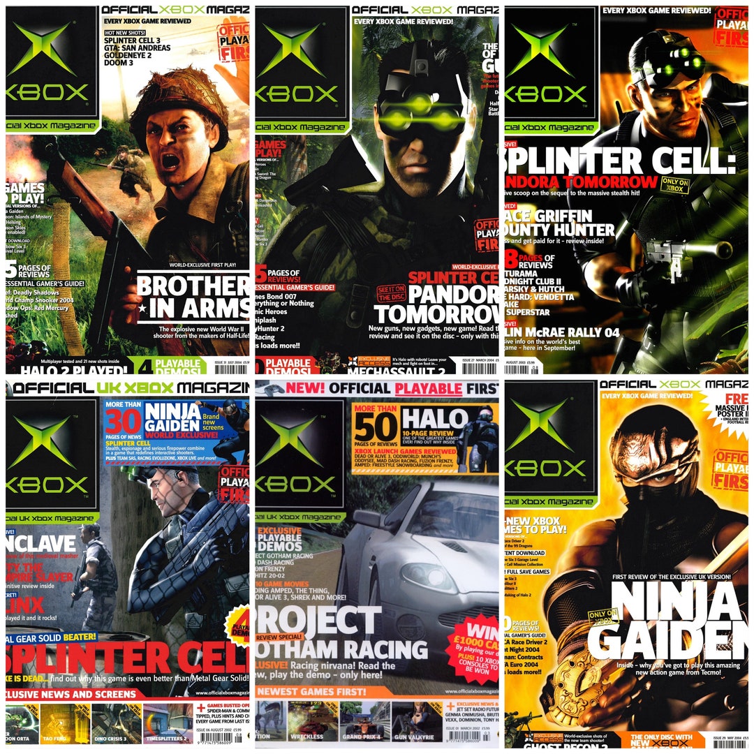 Official Xbox Magazine (58 Issues + Extras) PDF - Etsy
