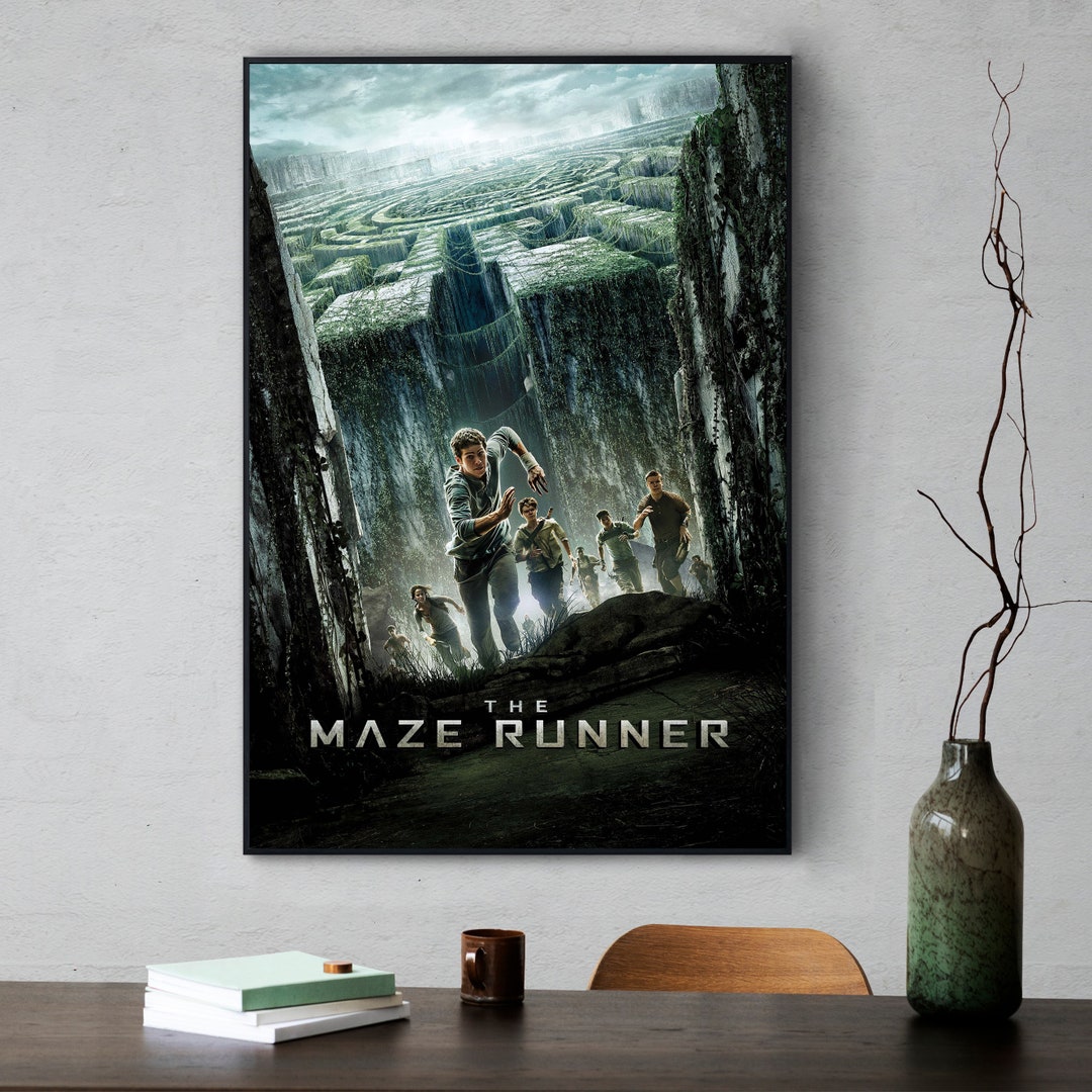 The Maze Runner Movie Poster, High Quality Canvas Poster, Holiday Gifts ...