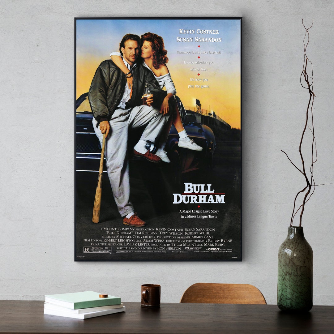 Bull Durham Movie Poster, High Quality Canvas Poster, Holiday Gifts - Etsy