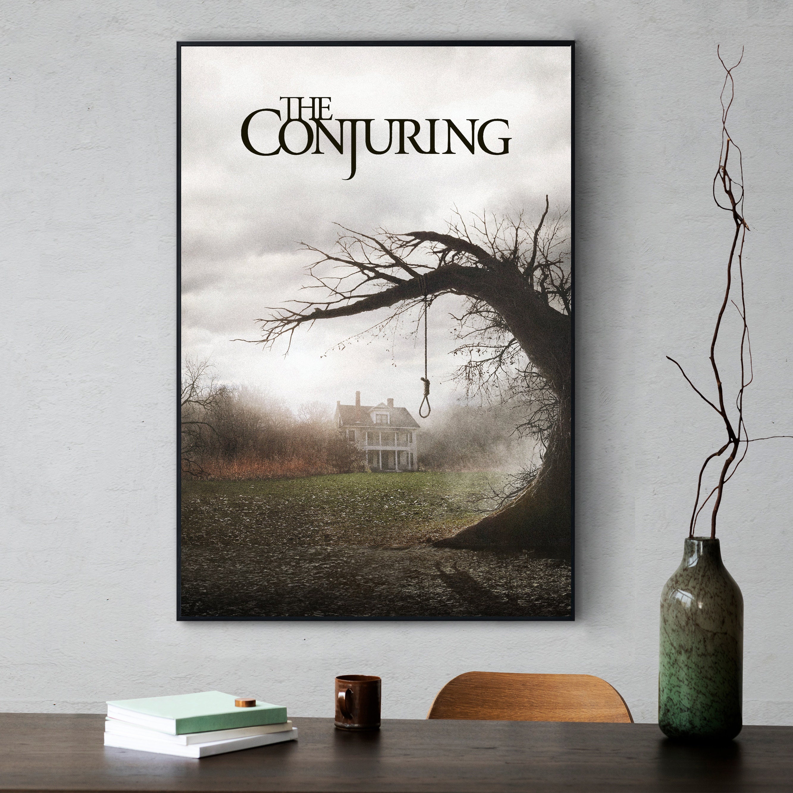 The Conjuring Movie Poster, High Quality Canvas Poster, Holiday Gifts ...