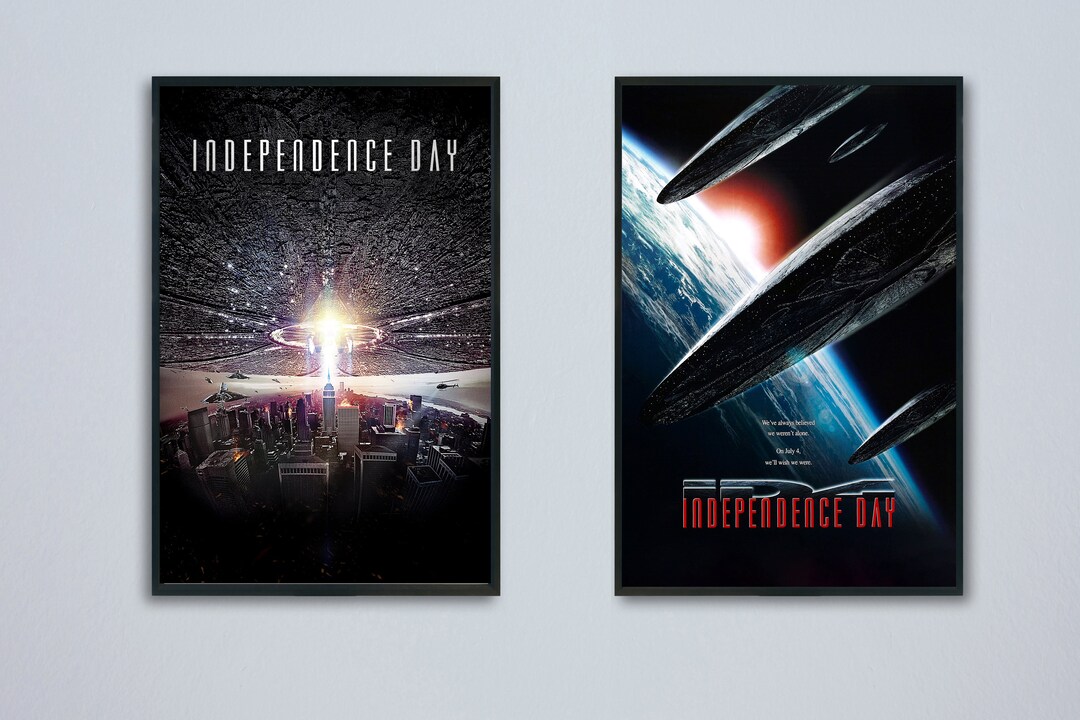 Independence Day Movie Poster, High Quality Canvas Poster, Holiday ...