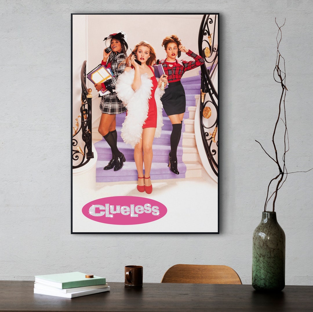 Clueless Movie Poster, High Quality Canvas Poster, Holiday Gifts - Etsy