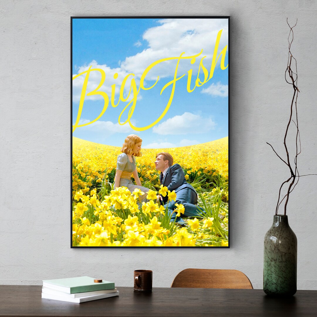 Big Fish Movie Poster, High Quality Canvas Poster, Holiday Gifts - Etsy