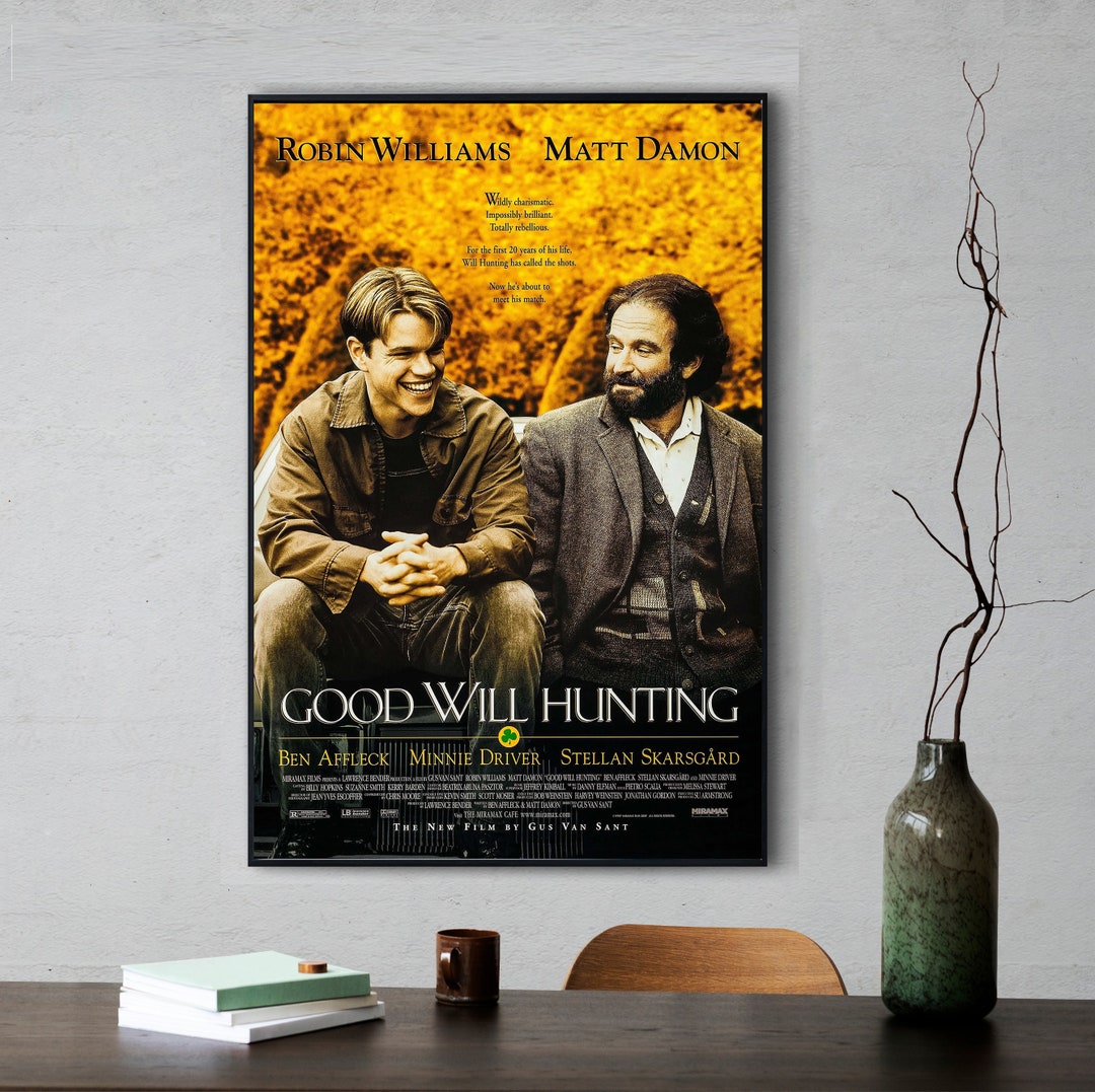 Good Will Hunting Movie Poster, High Quality Canvas Poster, Holiday ...