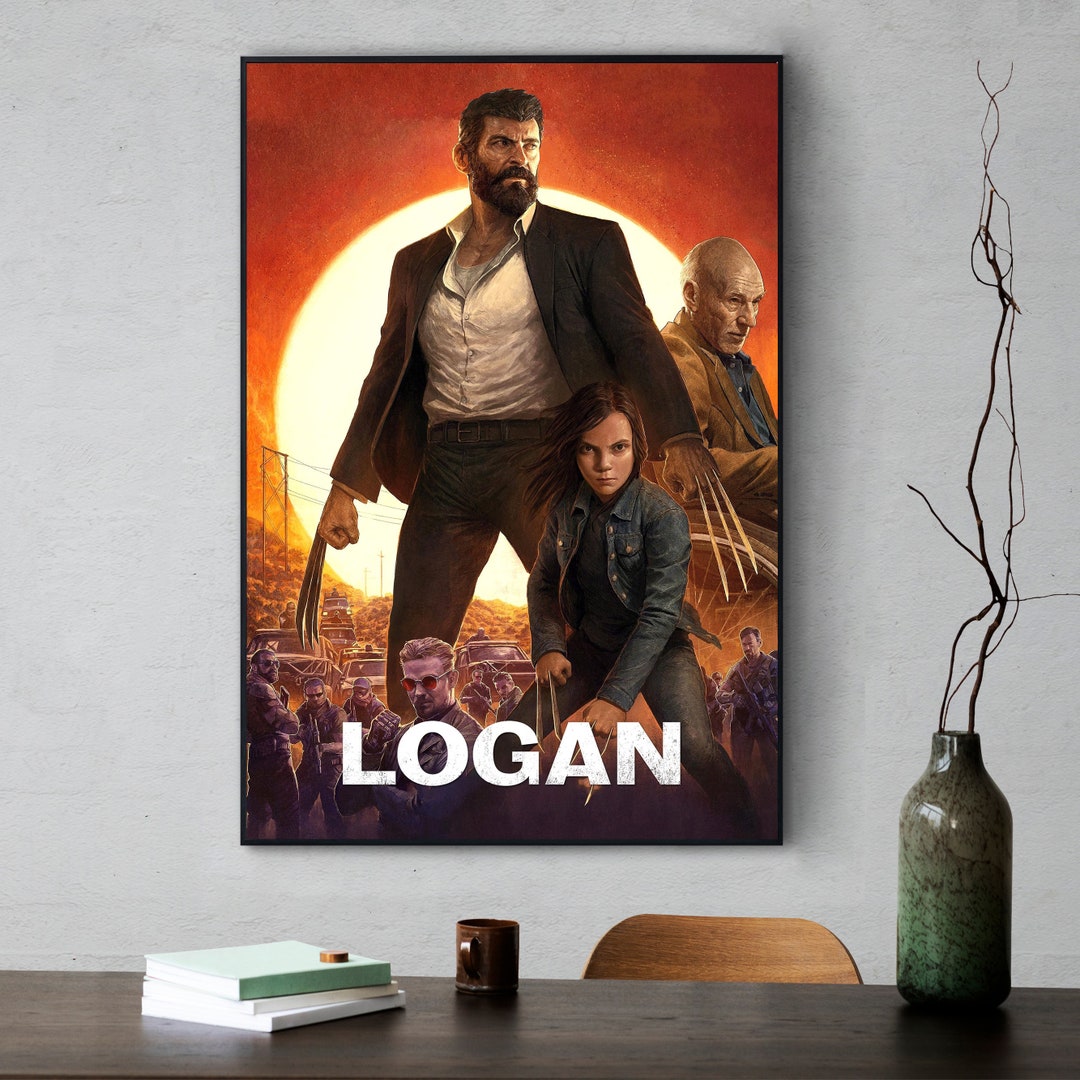 Logan Movie Poster, High Quality Canvas Poster, Holiday Gifts - Etsy