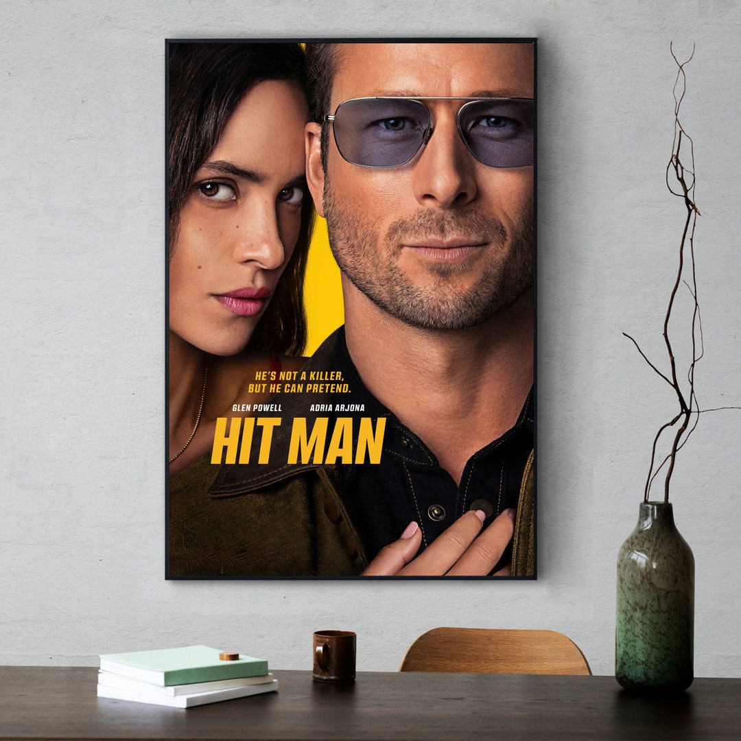 Hit Man Movie Poster, High Quality Canvas Poster, Holiday Gifts - Etsy