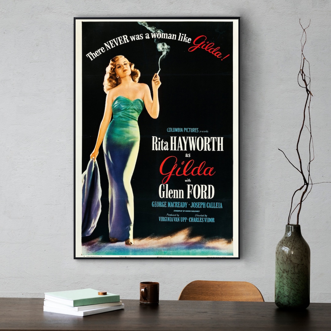 Gilda Movie Poster, High Quality Canvas Poster, Holiday Gifts - Etsy
