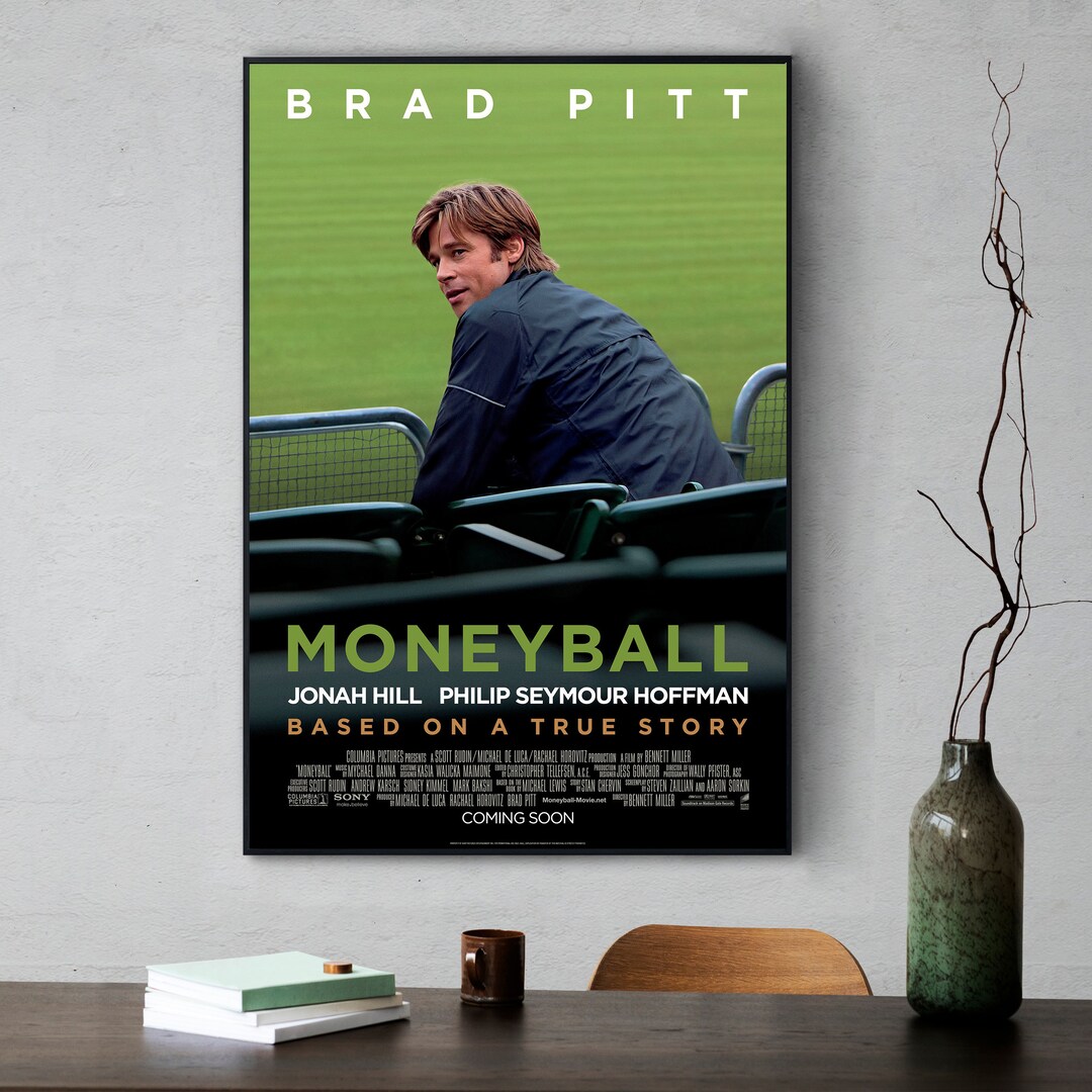 Moneyball Movie Poster, High Quality Canvas Poster, Holiday Gifts - Etsy
