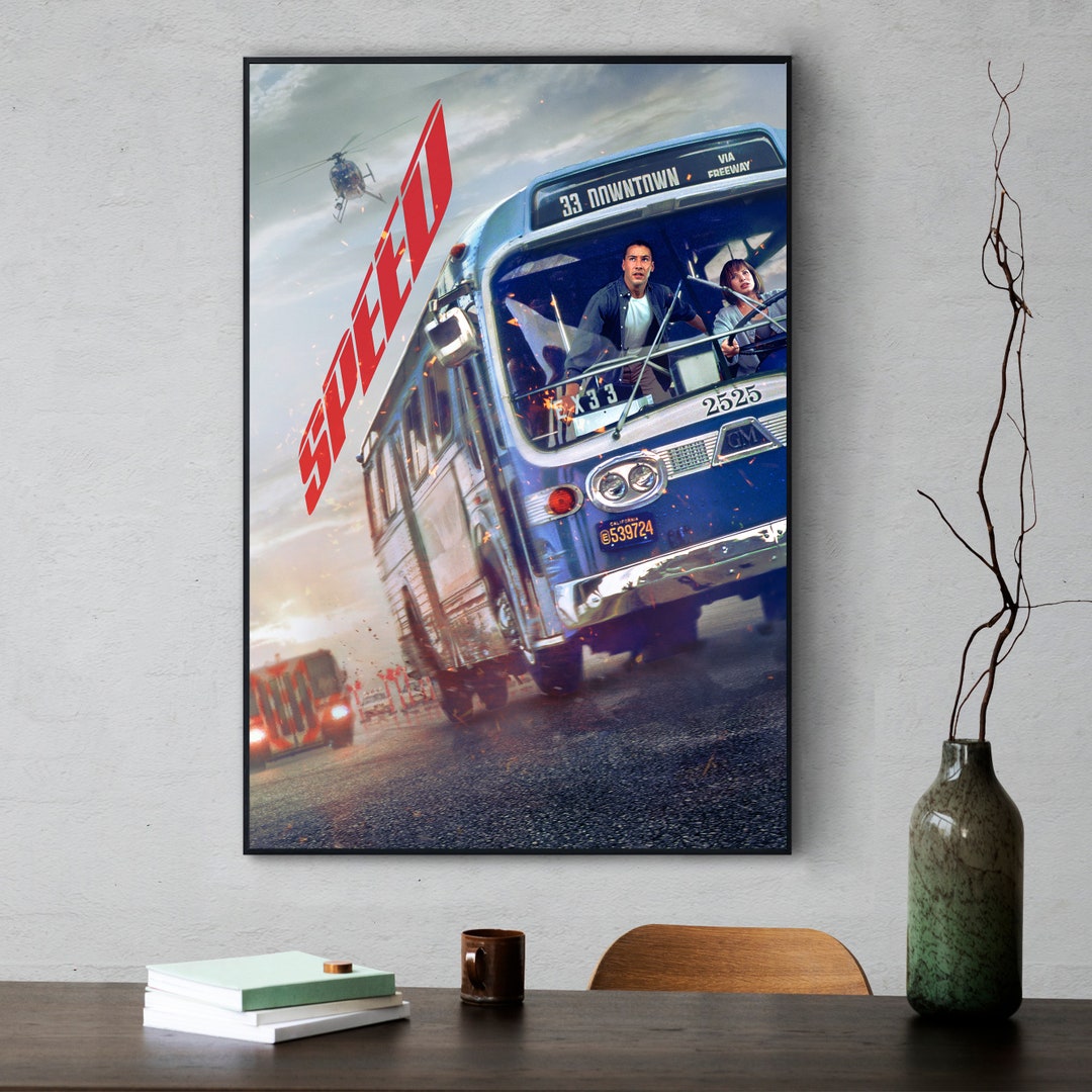 Speed Movie Poster, High Quality Canvas Poster, Holiday Gifts - Etsy