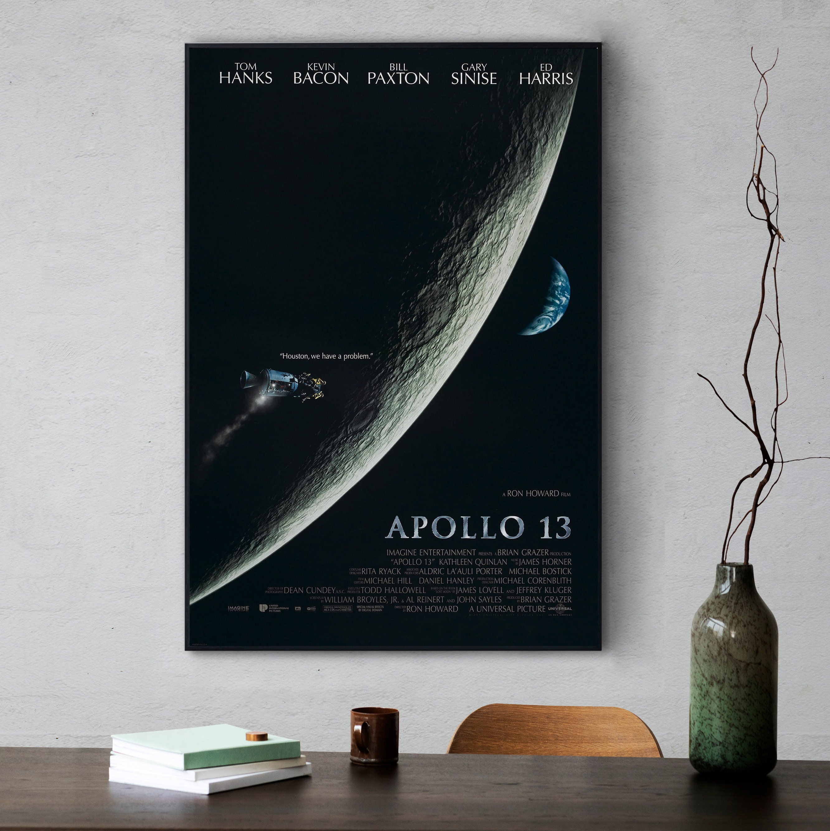 Apollo 13 Movie Poster, High Quality Canvas Poster, Holiday Gifts - Etsy